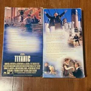 Paramount Home Video | Media | Titanic 997 2tape Vhs Box Set James ...